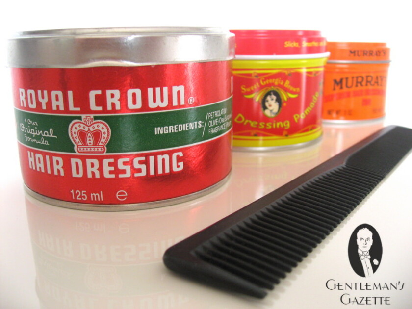 Pomade Guide & Test: Georgia Brown, Murray's & Royal Crown