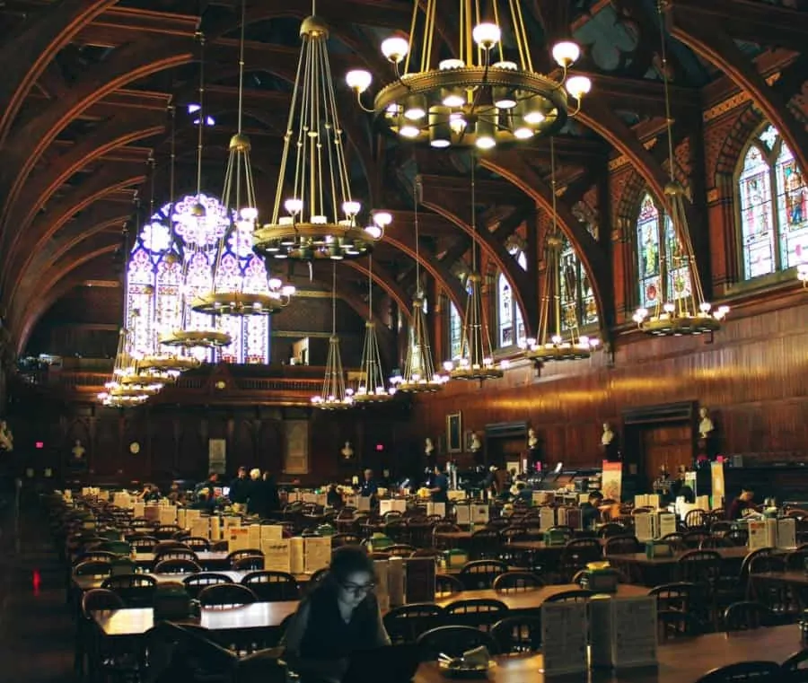 Harvard Freshman Dining Hall
