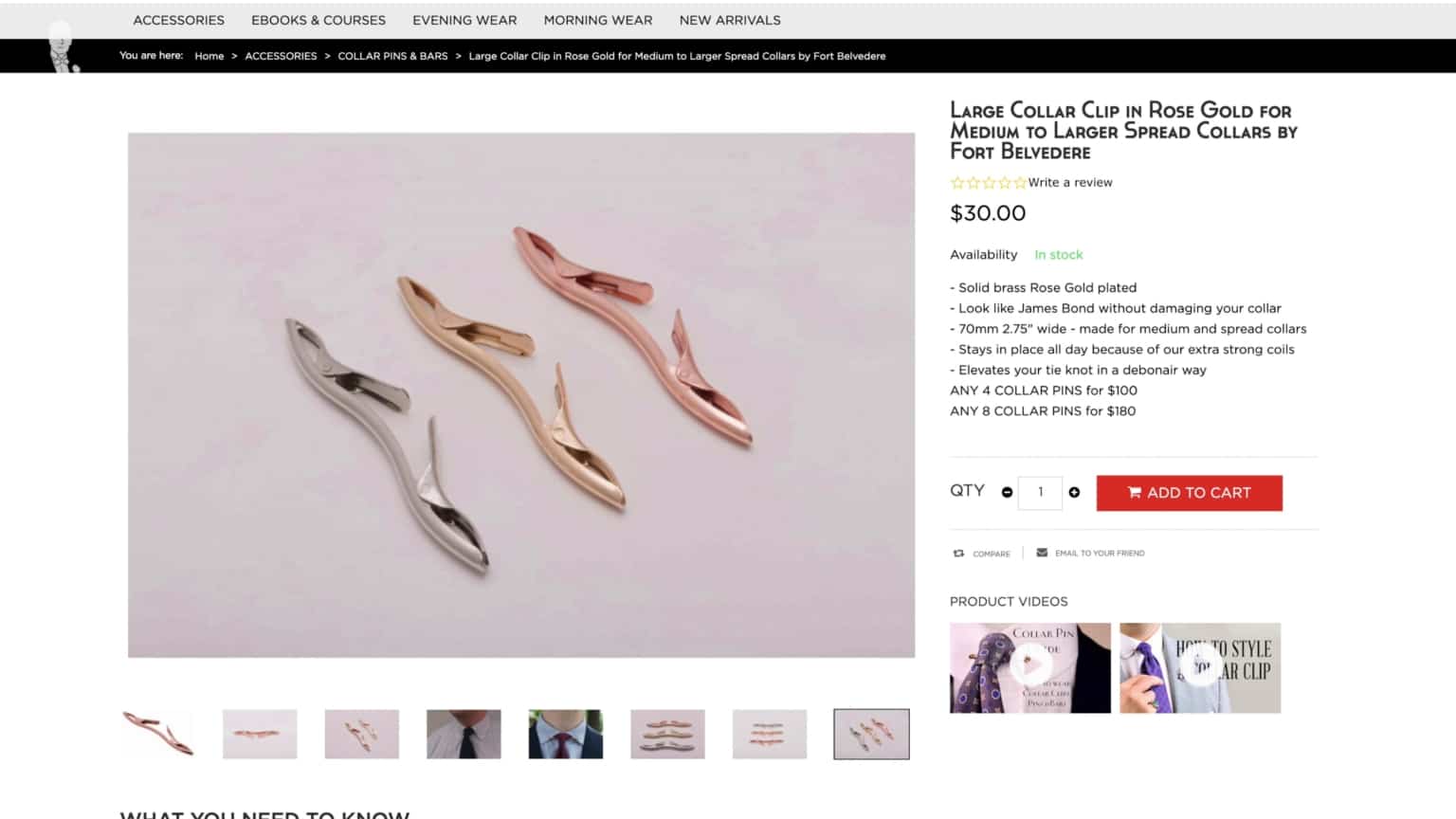 How to Style a Collar Clip – Tips for Men’s Collar Clips, Bars, & Pins