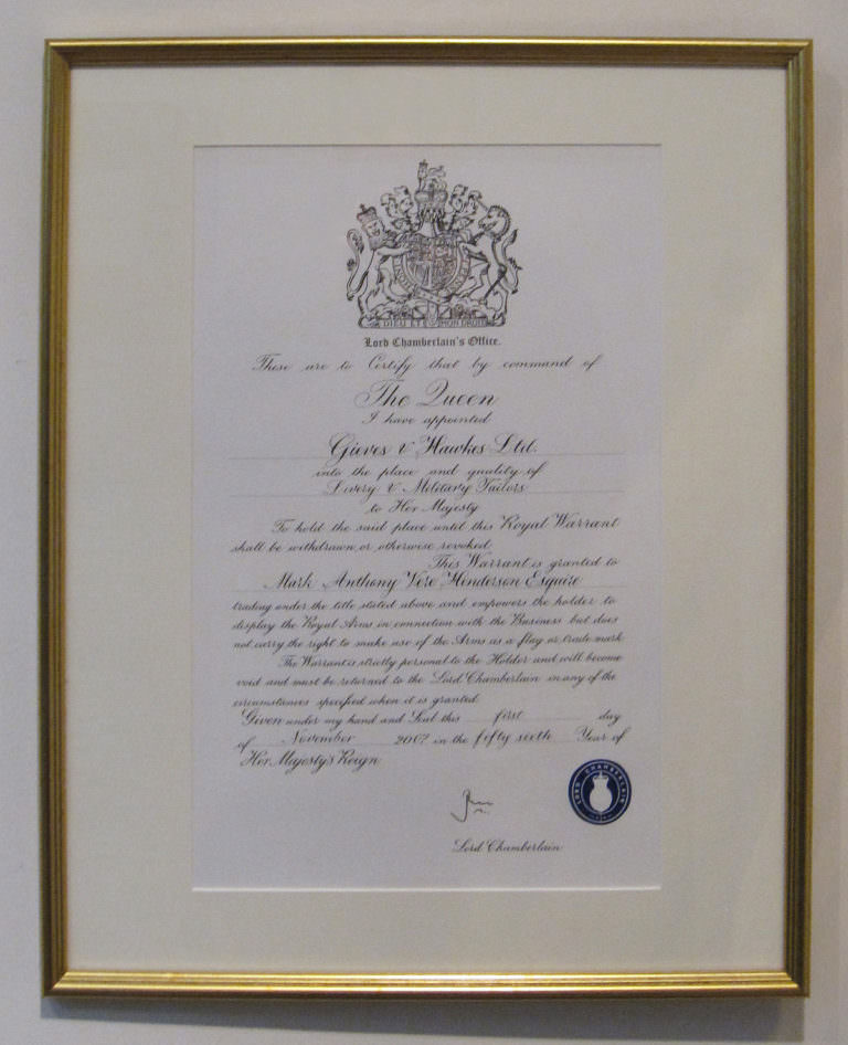 The Royal Warrant: By Appointment