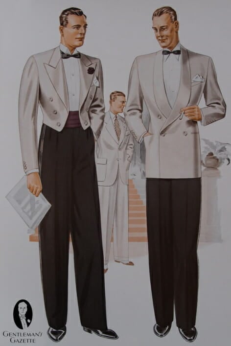 Vintage Warm-Weather Dinner Jackets & Evening Wear