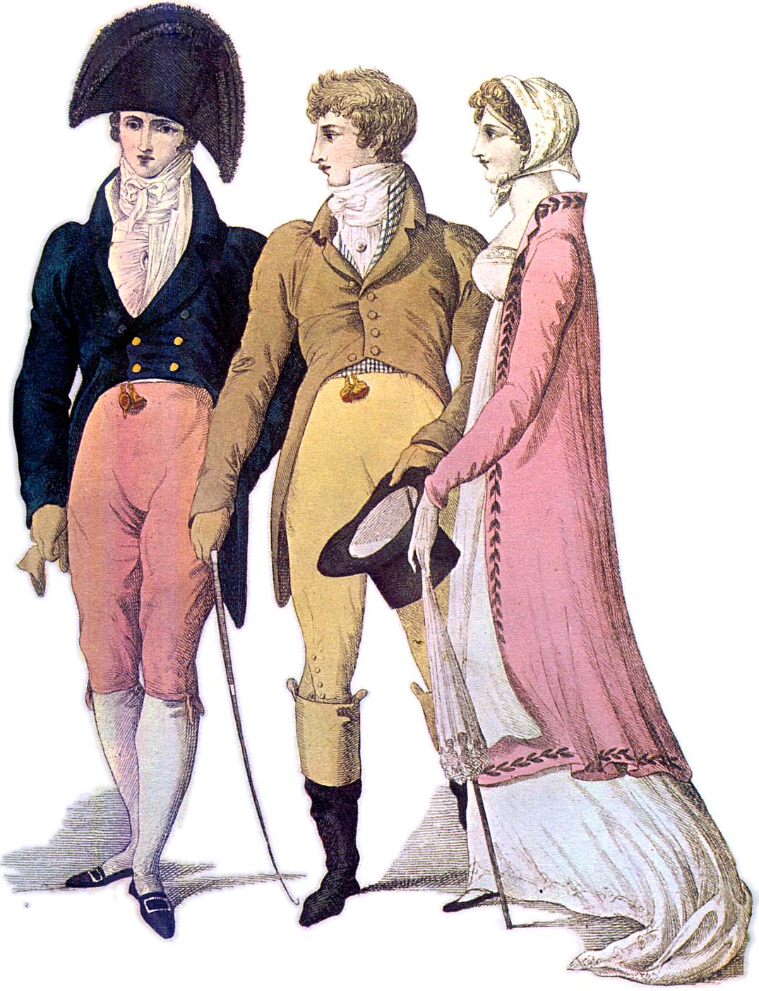 Regency Evolution (1800 - '30s) - Colorful Tailcoat & Cravat