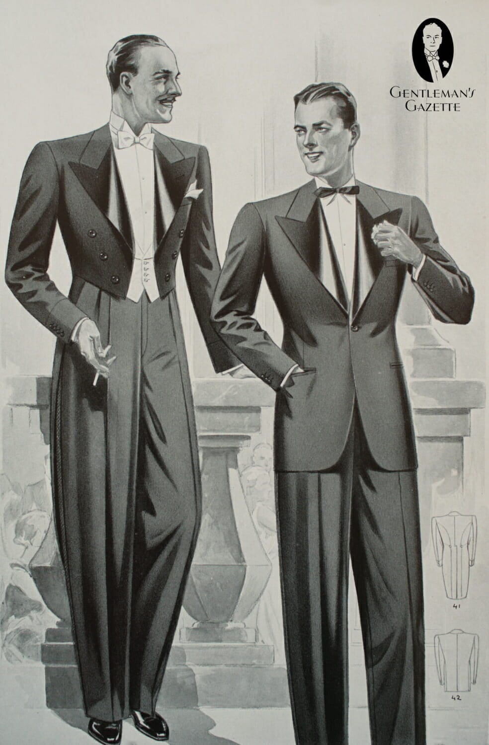 Depression Era Black Tie - 1930s Golden Age Of Tuxedos