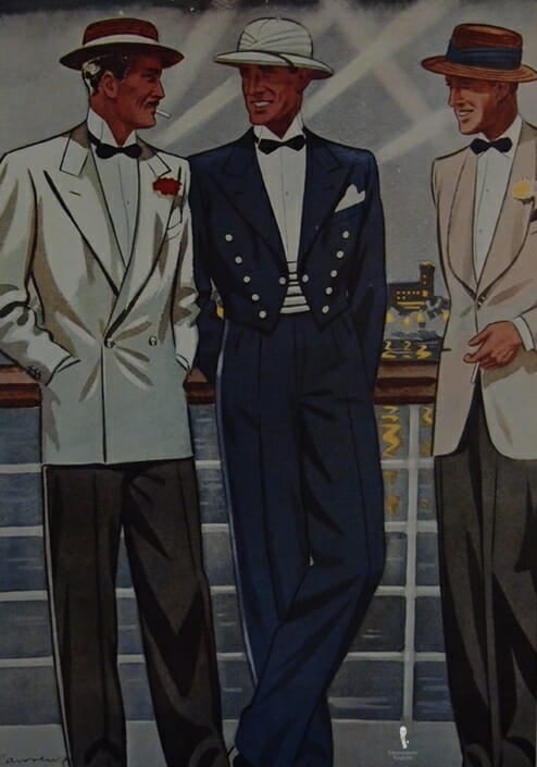 Vintage Warm-Weather Dinner Jackets & Evening Wear