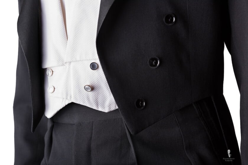 White Tie Evening Tailcoat & Trousers