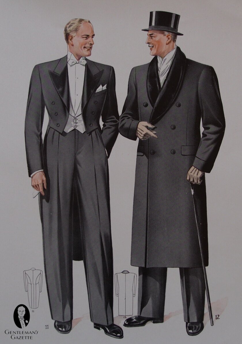 White Tie Evening Tailcoat & Trousers