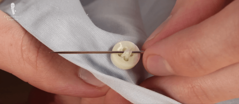 How To Sew On A Button