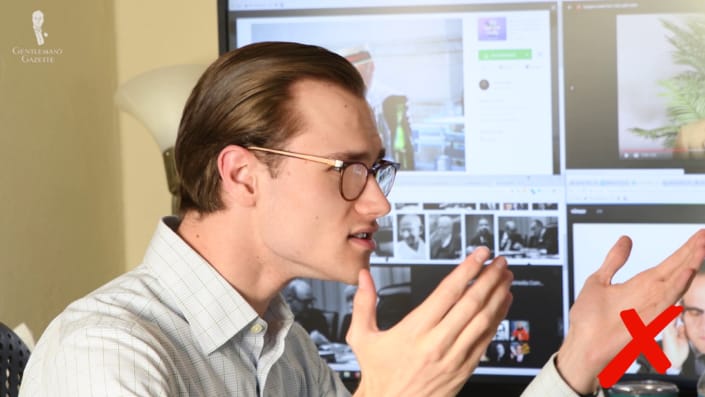 Gentlemen's Body Language Etiquette