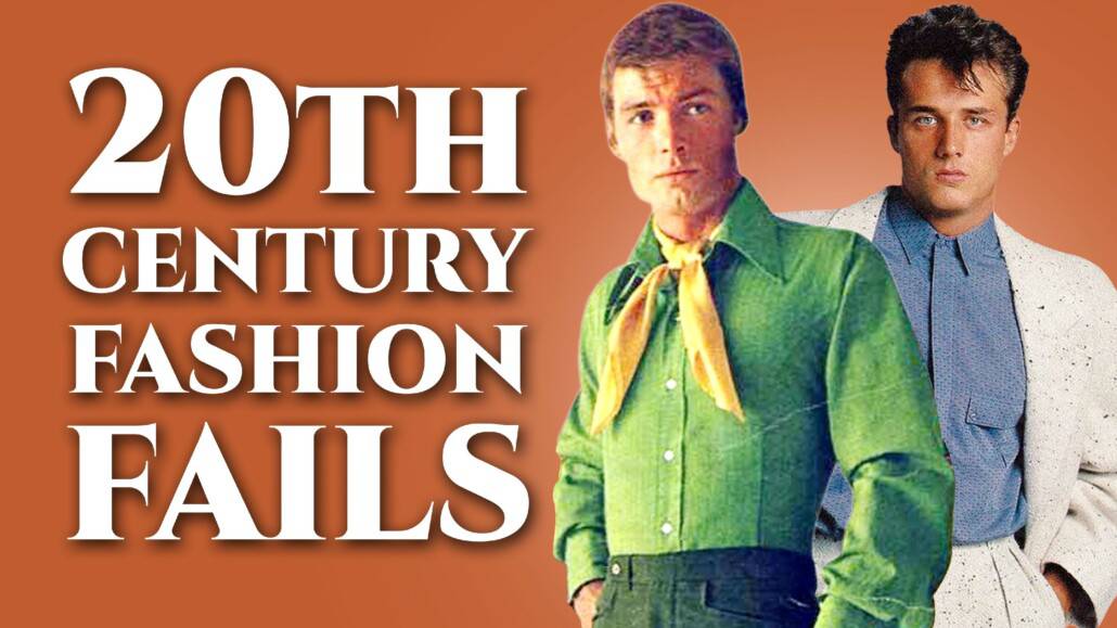 The WORST Men's Fashion Fails Of The 20th Century! | Gentleman's Gazette