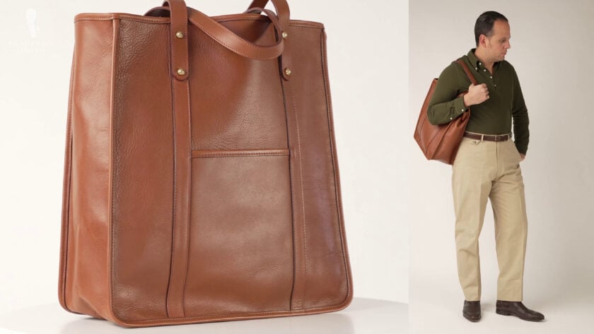 Are Tote Bags For Men Timeless, Or Just A Trend? | Gentleman's Gazette