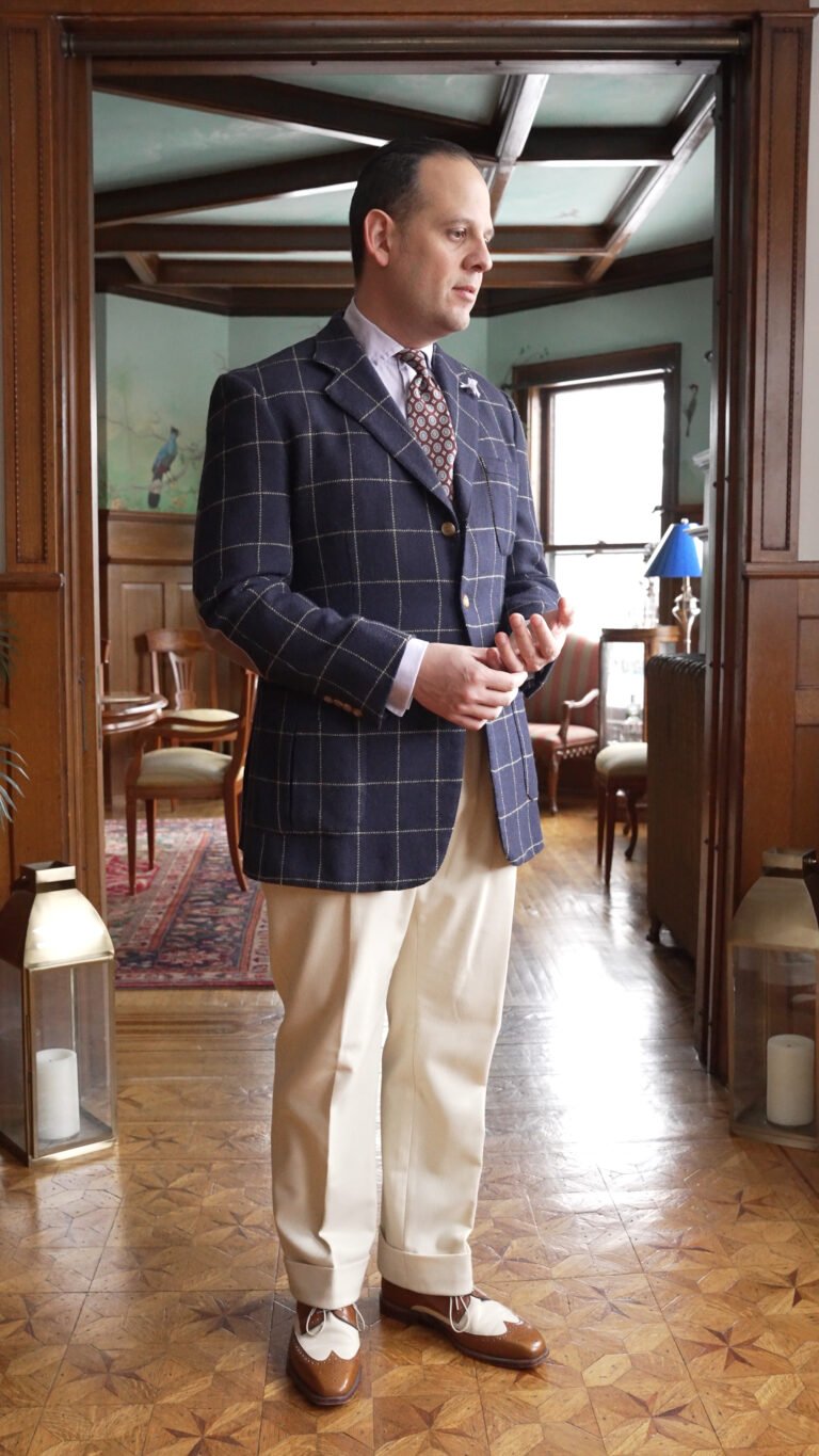 Checks, Grids, Windowpanes & Squares In Menswear