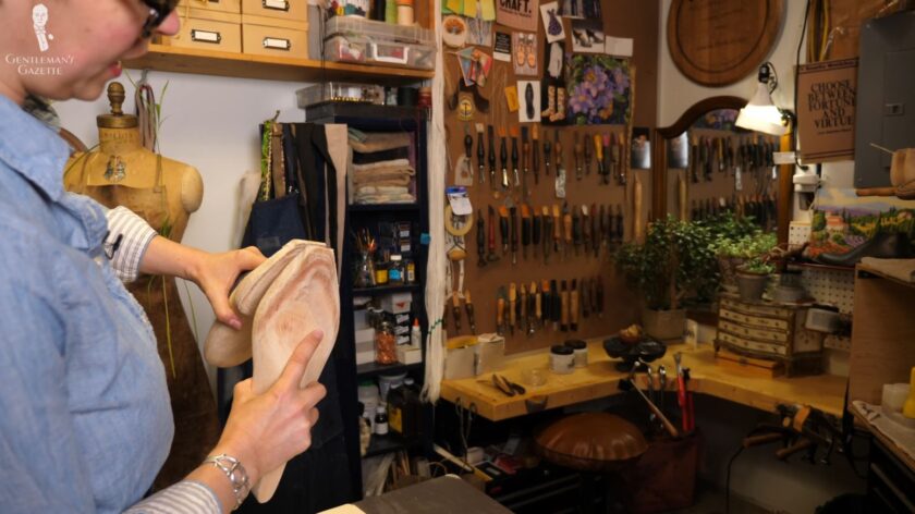 Shaping Bespoke Shoe Lasts By Hand & Machine | Gentleman's Gazette