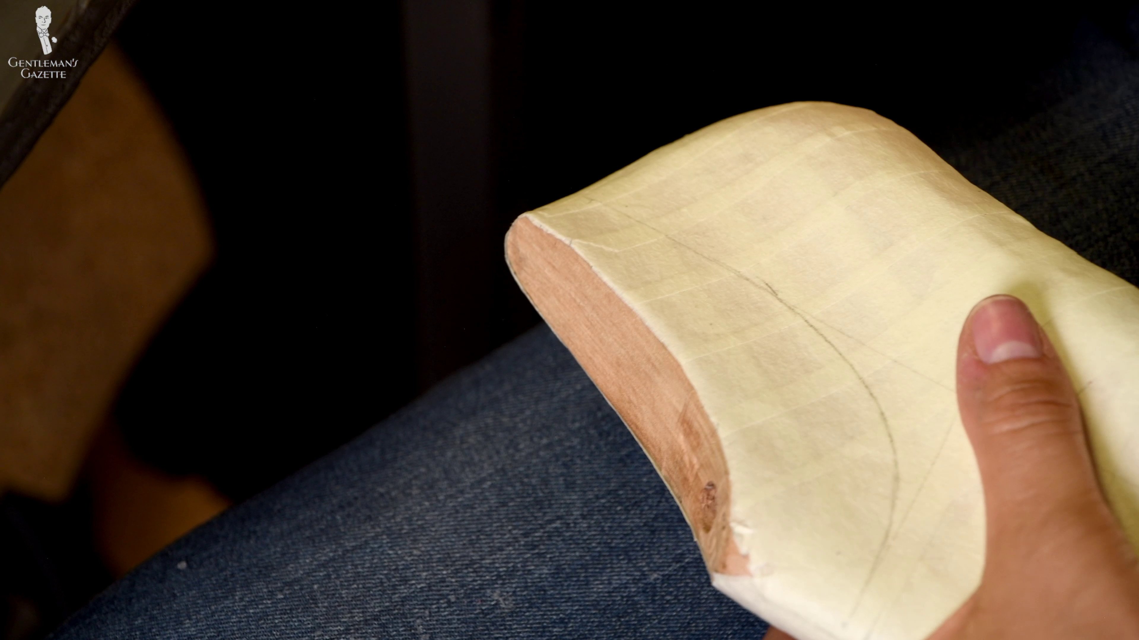 How Uppers Are Designed & Cut For Bespoke Dress Shoes | Gentleman's Gazette