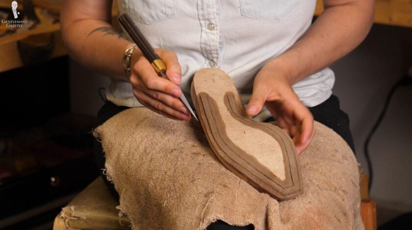 Creating Insoles, The "Backbone" Of Handmade Bespoke Shoes | Gentleman ...