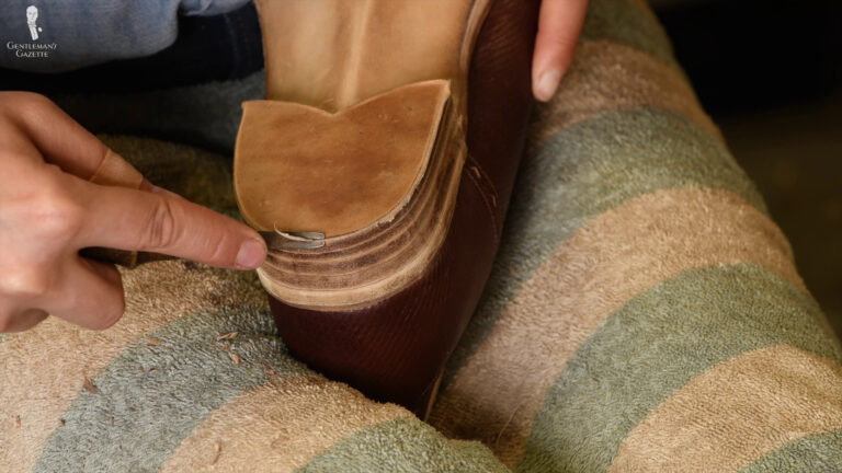 Building Heels & Shaping Soles For Handmade Bespoke Shoes | Gentleman's ...