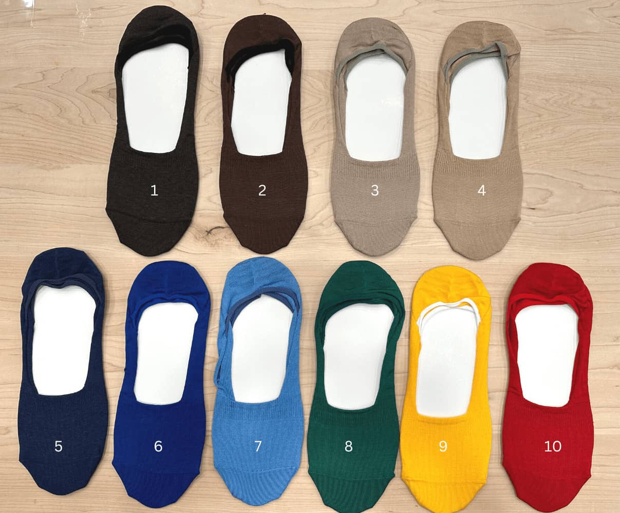 No-Show Sock Colors | Gentleman's Gazette