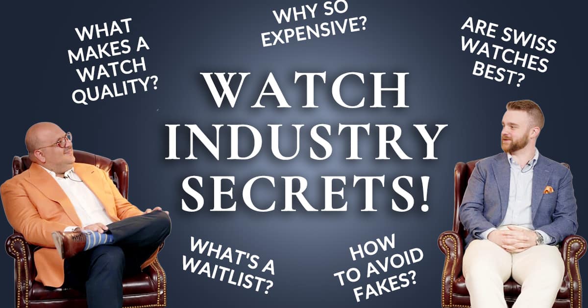 Watch Industry Secrets...REVEALED! (ft. Federico Iossa) | Gentleman's ...