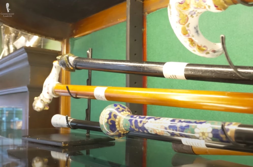 Visiting Michael German Antiques And Its Rare Cane Collection ...