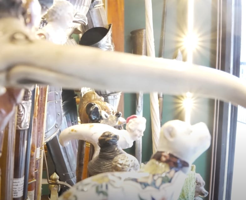 Visiting Michael German Antiques And Its Rare Cane Collection ...