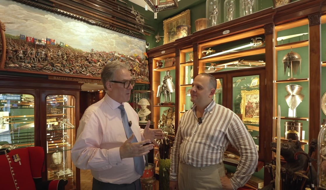 Visiting Michael German Antiques And Its Rare Cane Collection ...