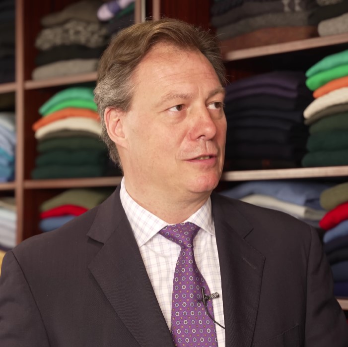How A Bespoke Dressing Gown Is Made: A Visit To Zum Jockey Club ...